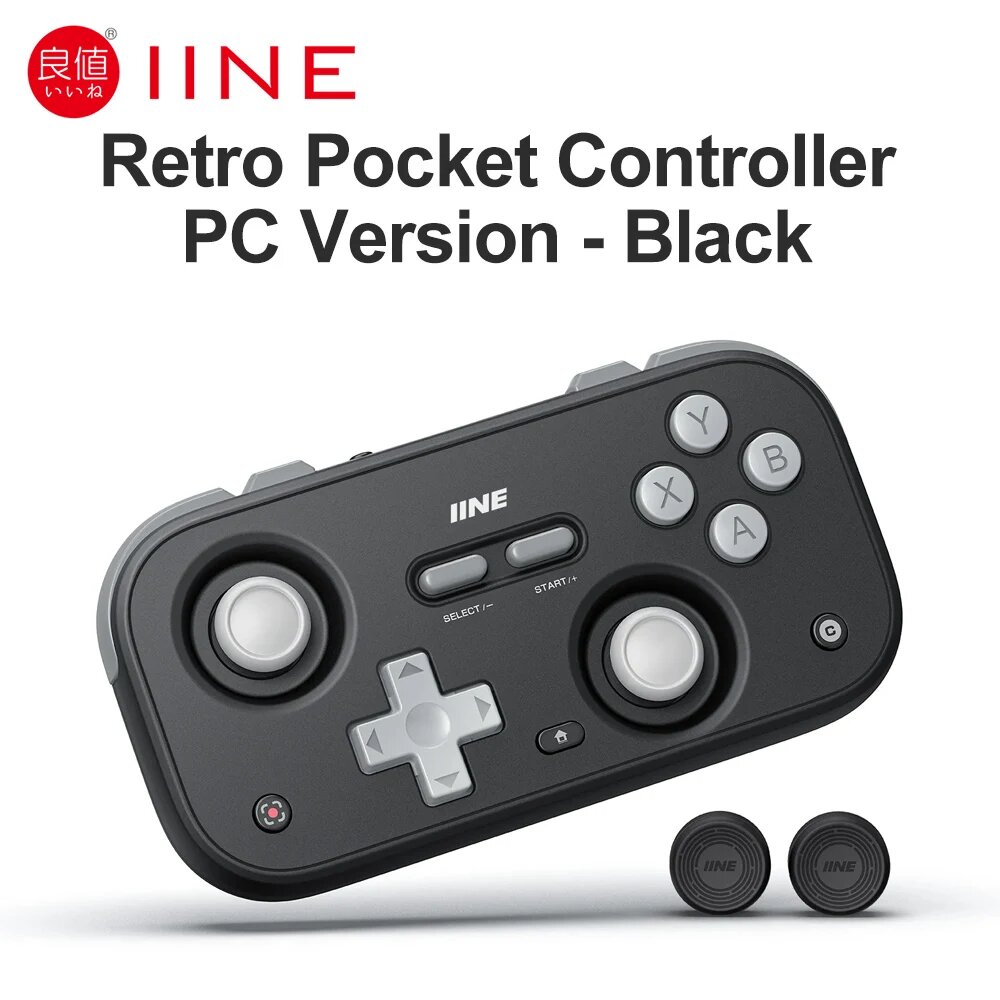IINE Retro Pocket Controller PC Black