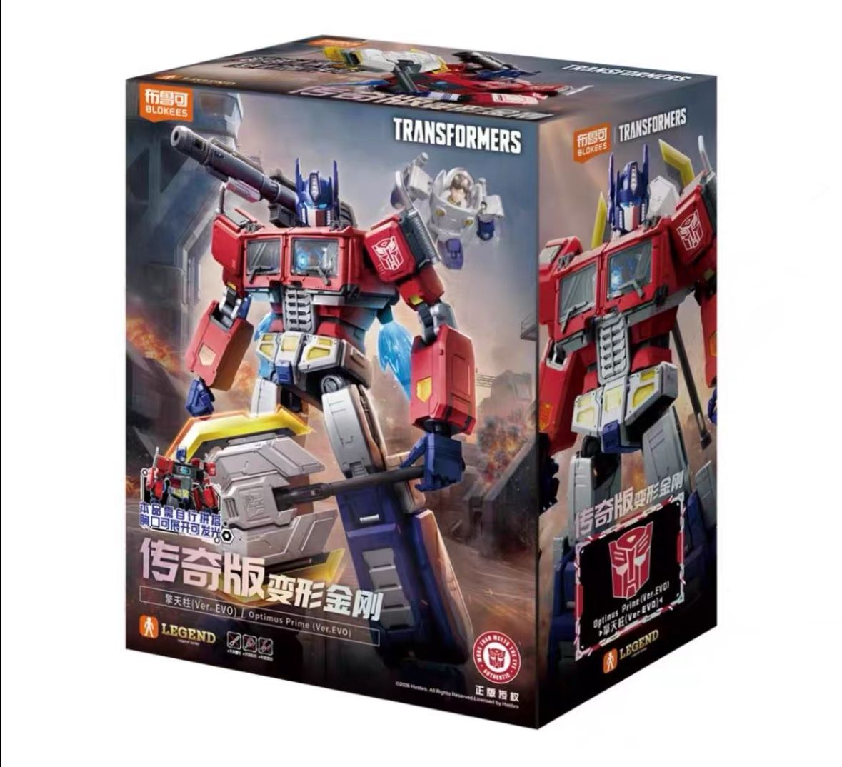 Трансформаторы Blokees Transformers Legendary Edition Optimus Prime Ver.EVO 20cm