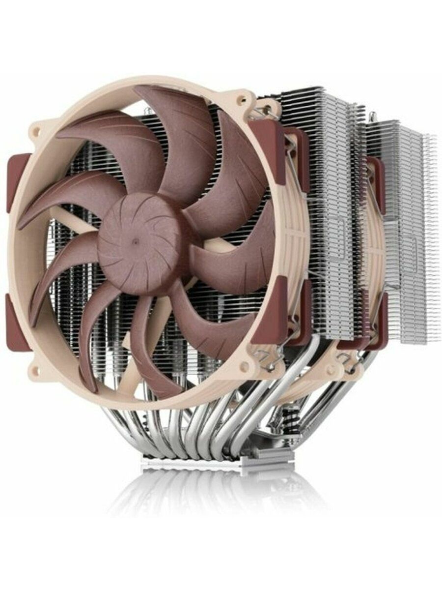 Кулер для процессора CPU Cooler Noctua NH-D15 G2 (228W, 4-pin PWM, 168mm, Al/Cu, 8x6mm, 2x140mm, 91.5CFM, 24.8dBA, 1500RPM, S: 1851/1700/1200/115X, AM5/AM4, Beige/Brown)