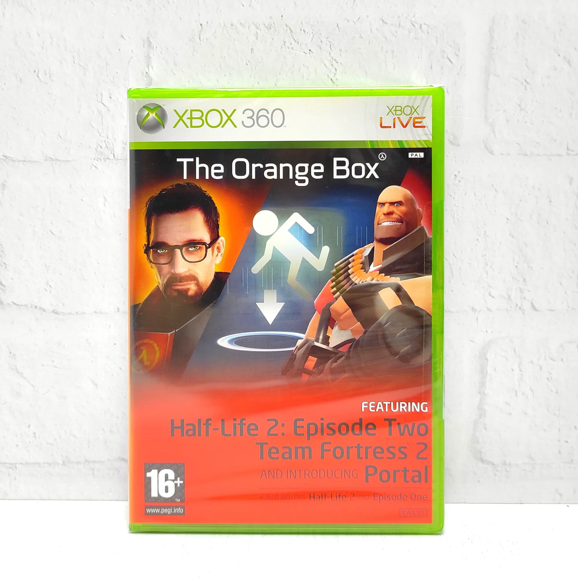 The Orange Box Half-Life 2 Episode Two, Portal, Team Fortress 2 Английский язык Видеоигра на диске Xbox 360