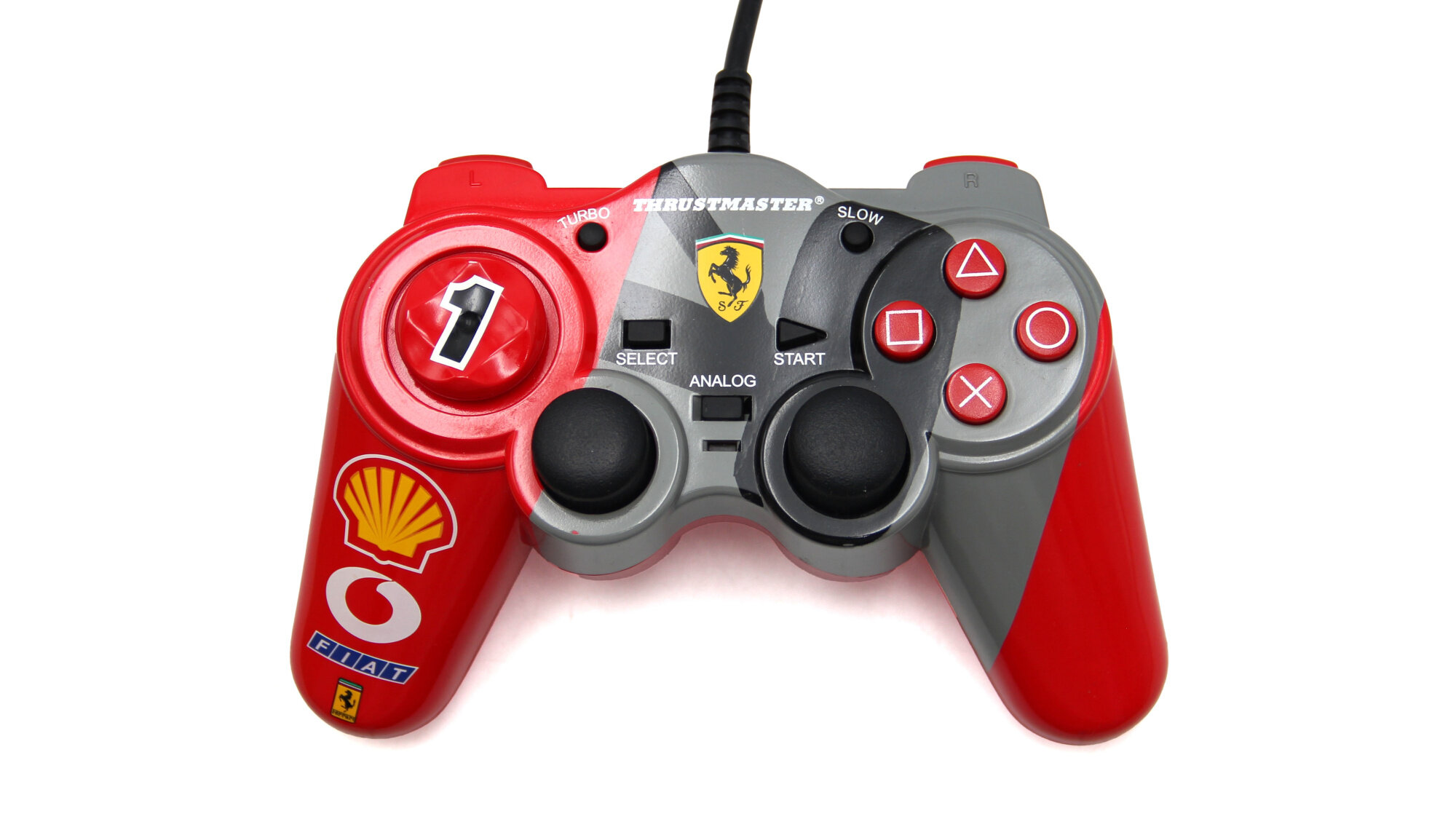 Геймпад проводной Thrustmaster Ferrari Scuderia для PS2