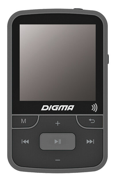 Плеер Hi-Fi Flash Digma Z4 BT 16Gb, черный/1.5"/FM/microSDHC/clip