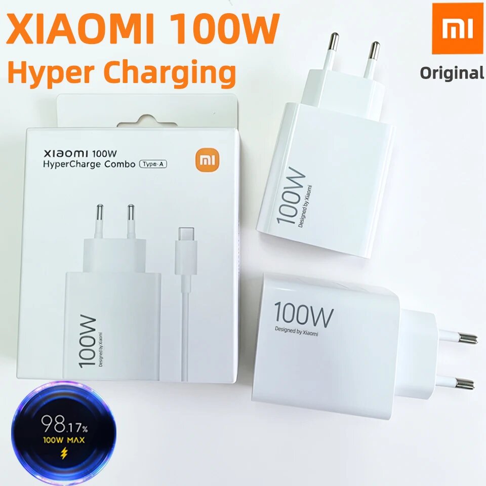 Xiaomi 100W HyperCharge EU, кабель 1м — фото 1
