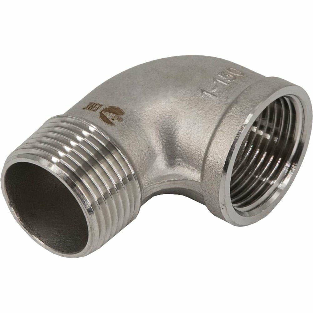 Отвод резьбовой NEWKEY вр/нр нержавеющий, AISI304 DN25 (1), (CF8), PN16 NK-FEDM25/4