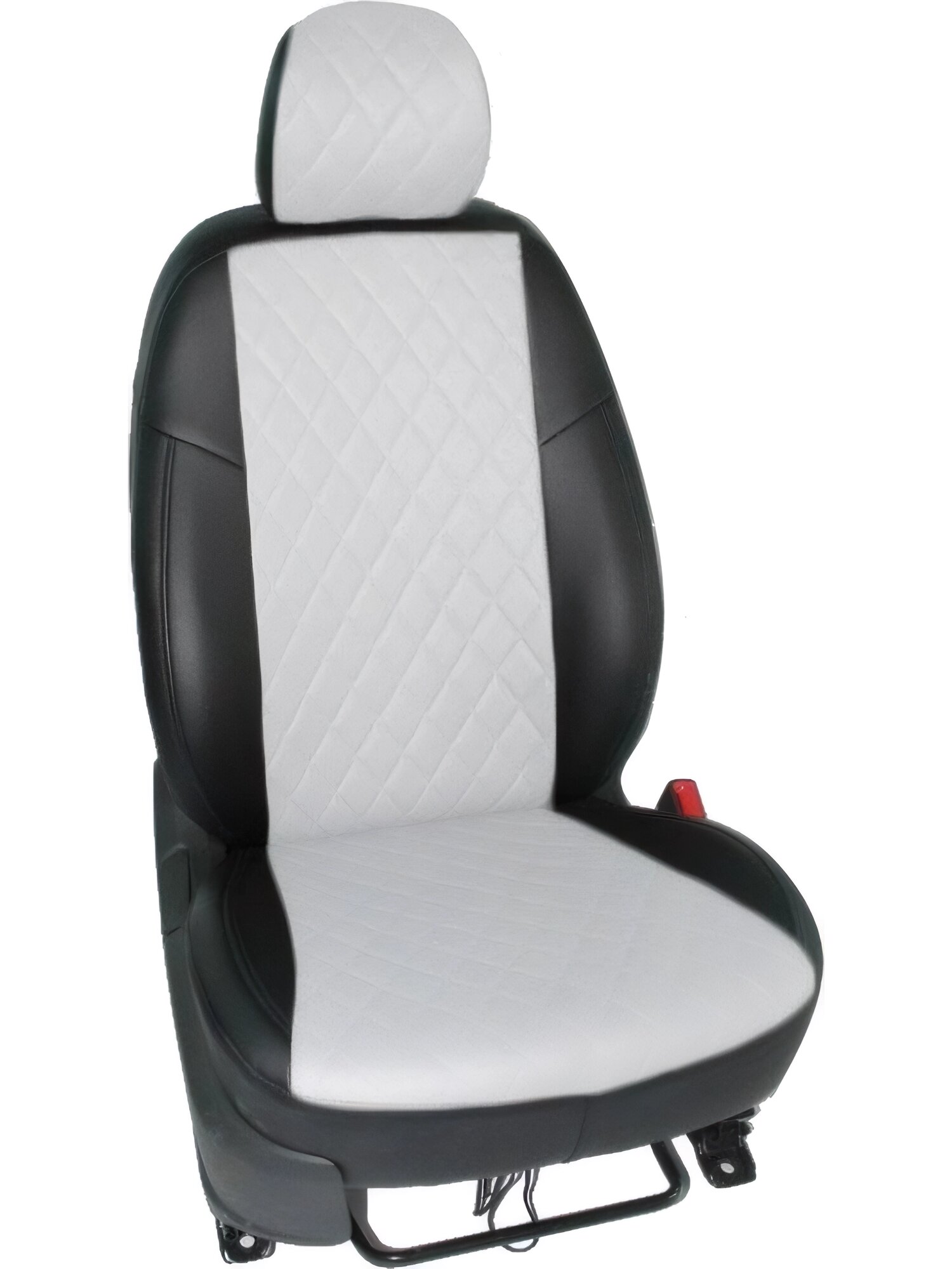 Чехлы из экокожи Ромб для Hyundai Solaris II SD (зад. сид. 60/40) 2017-2022 Seintex 91200