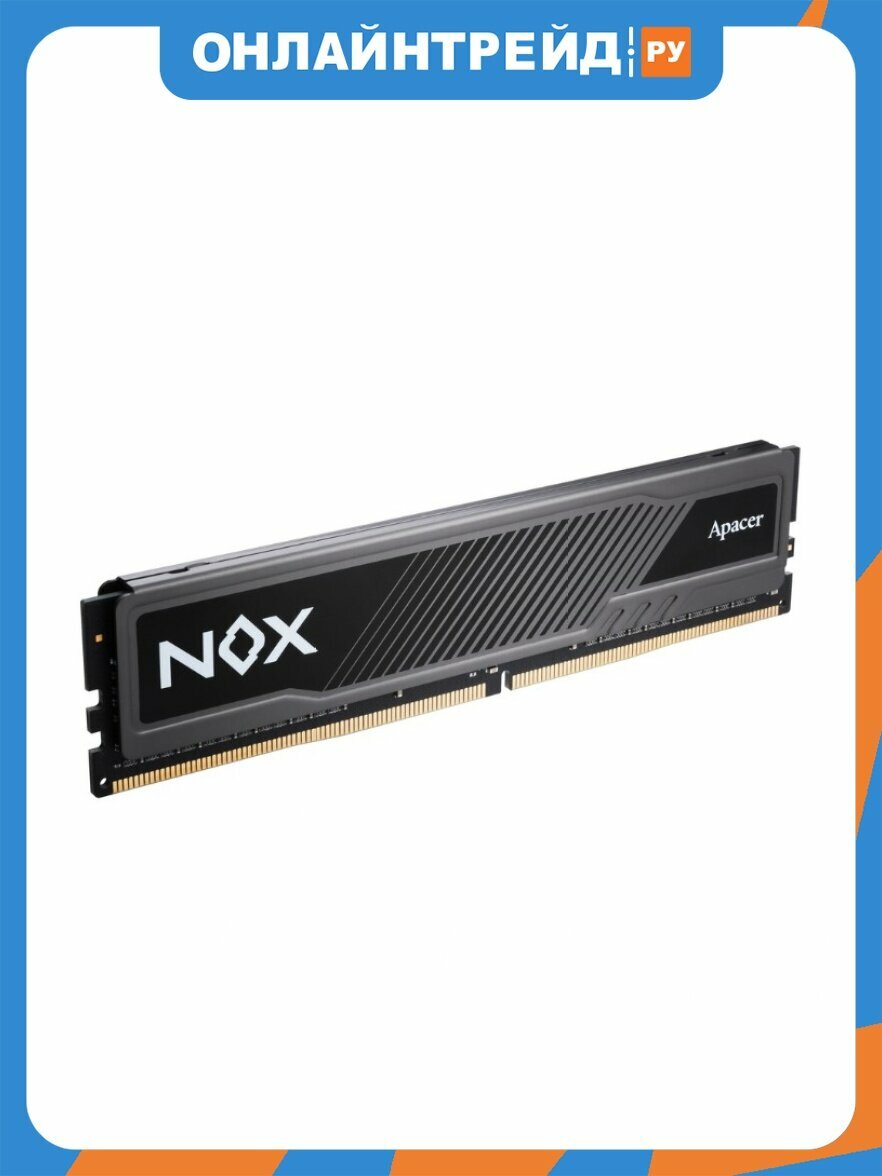 Оперативная память Apacer DDR4 16Gb 3200MHz pc-25600 NOX CL16 (AH4U16G32C28YMBAA-1)