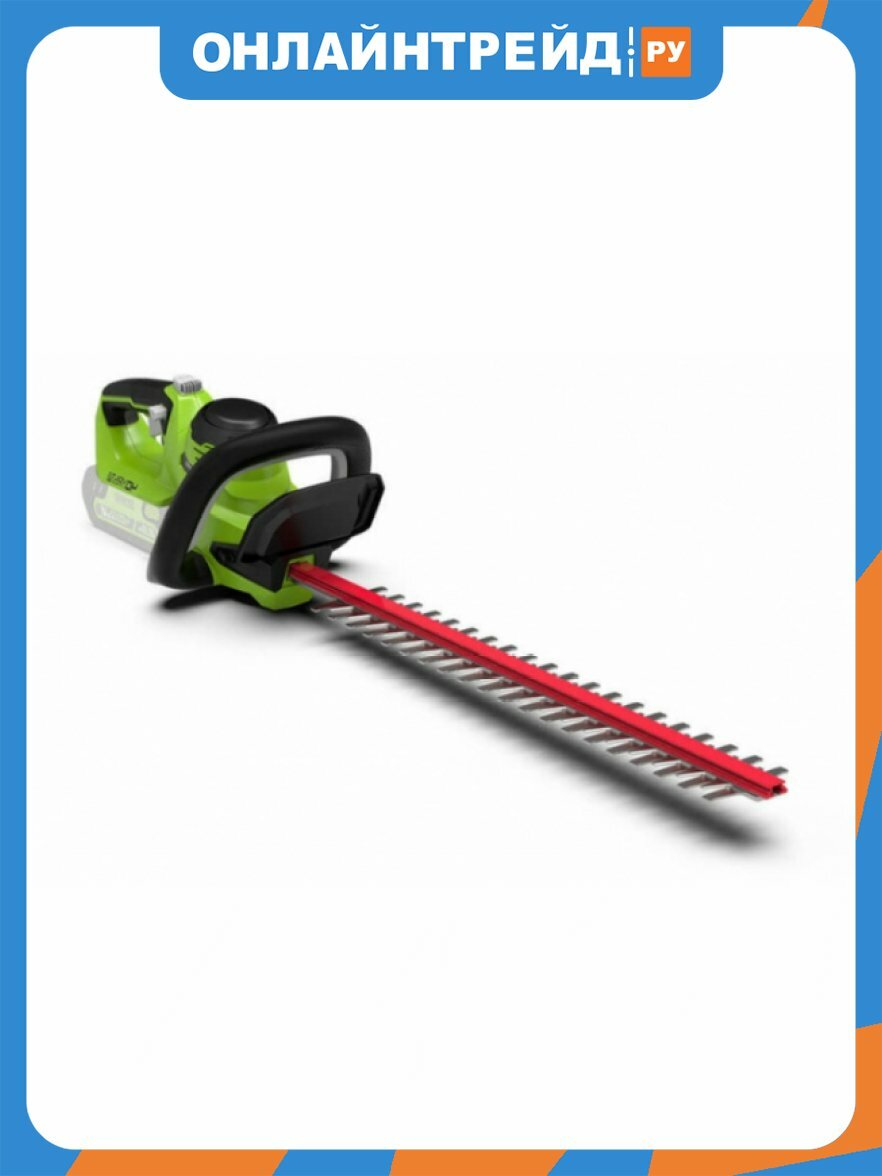 Кусторез аккумуляторный Greenworks G40HT61, 40V, 61 см, без АКБ и ЗУ