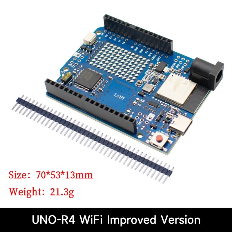 Плата разработки WAVGAT UNO R4 Minima/WiFi (официальная версия), обучающая плата, Wifi lmproved