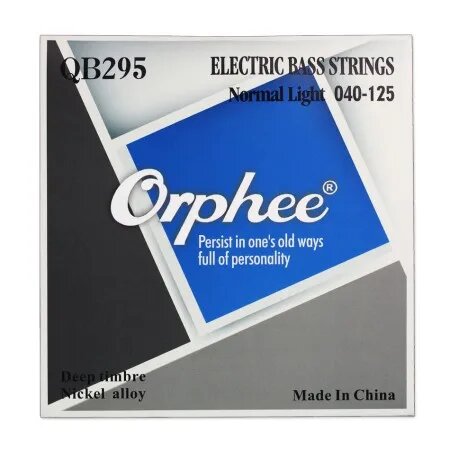 Струны для бас-гитары Orphee QB Нормальные Светлые 5 Strings Bass