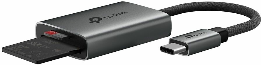 Картридер внешний TP-LINK UA440C, серый