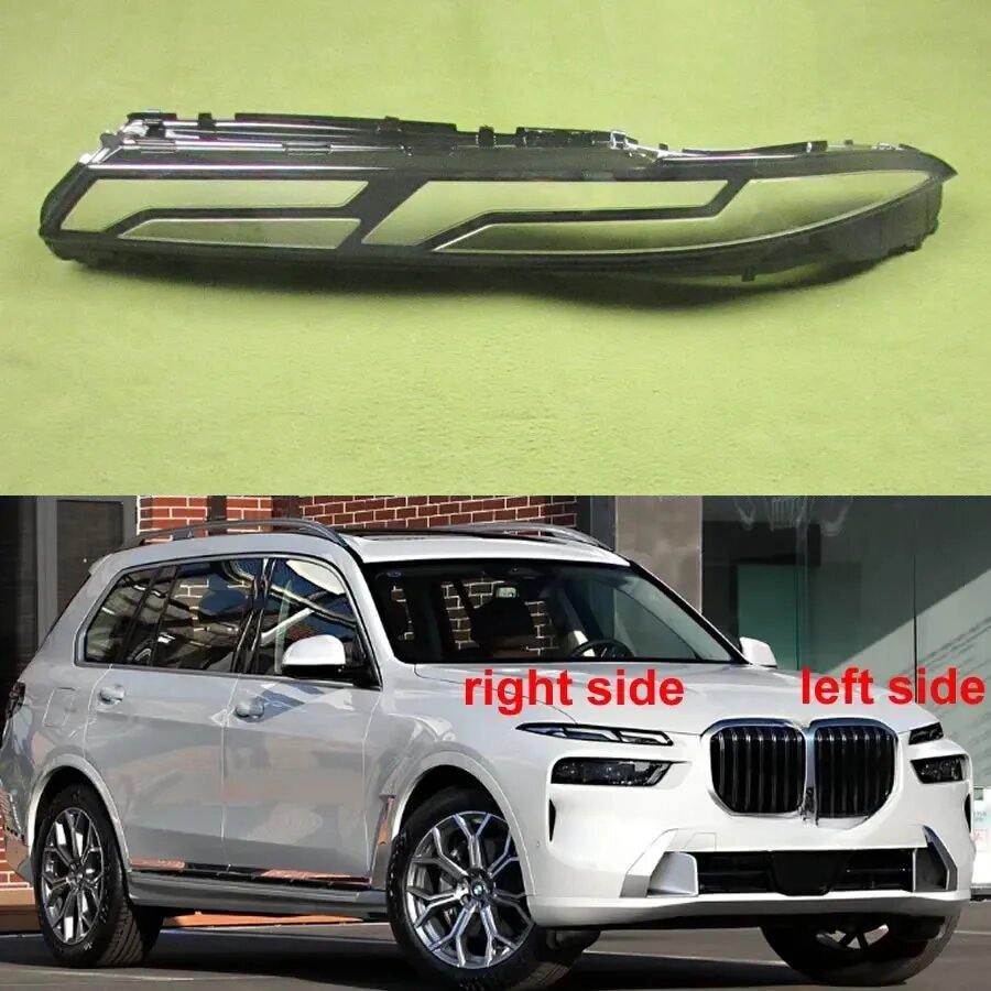 Крышка фары BMW X7 2023 правая, плексиглас