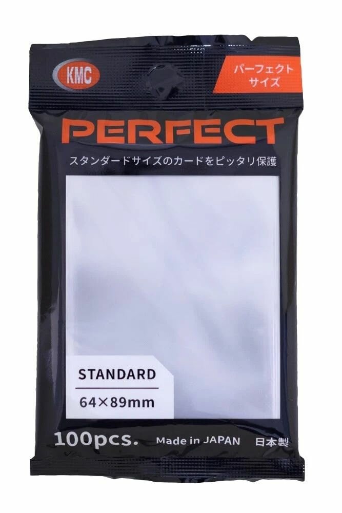 Протекторы внутренние для карт KMC Perfect Size с верхней загрузкой (100 шт в упаковке)