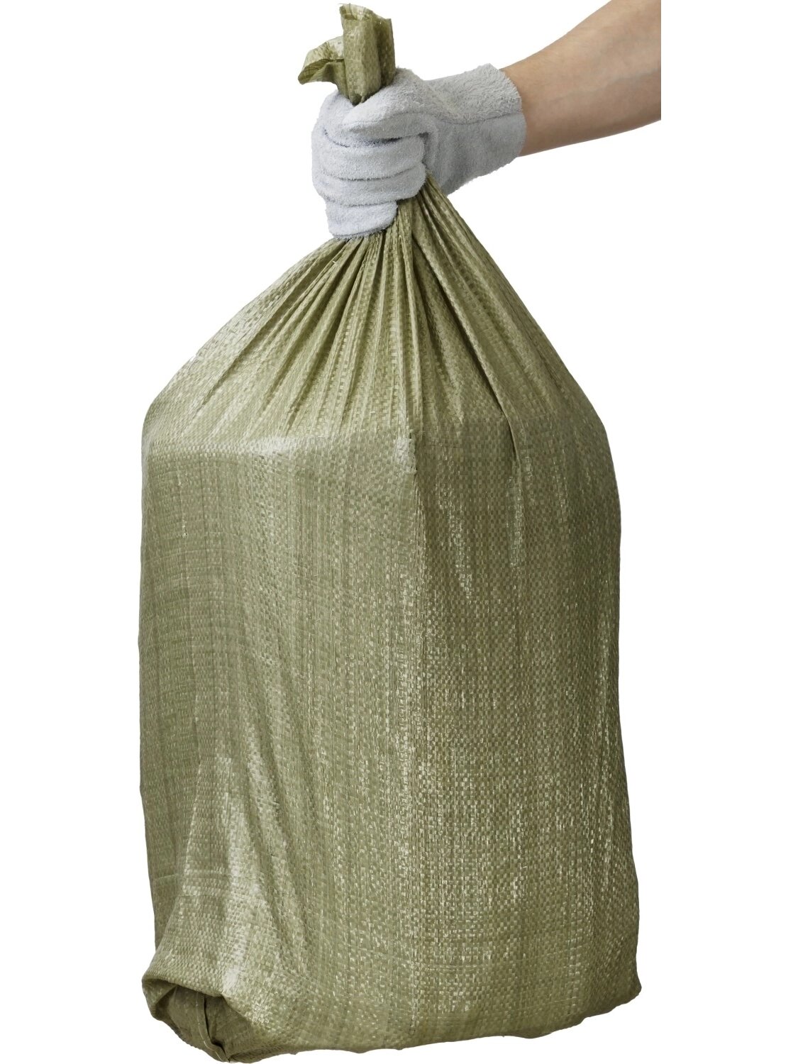Строительные мусорные мешки STAYER HEAVY DUTY, 105 х 55 см, 80 л (40 кг), 10 шт, зеленые, плетеные, хозяйственные