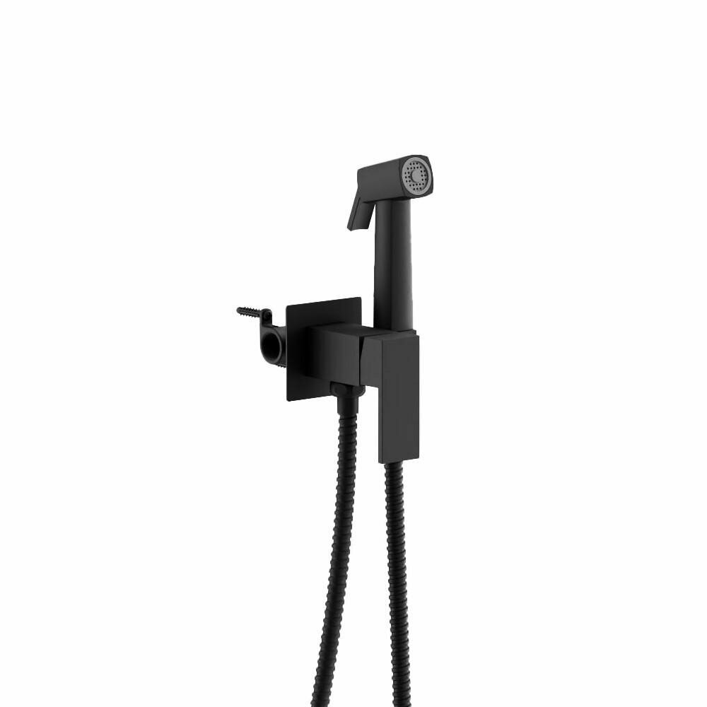 Гигиенический душ со смесителем Belz B805 B55805-7 цвет Черный матовый