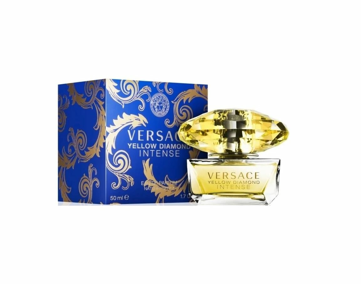 Парфюмерная вода Versace Yellow Diamond Intense 50 мл, цветочные