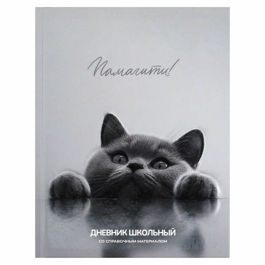 Дневник 1-11кл. тв. обл. Британский кот 72733
