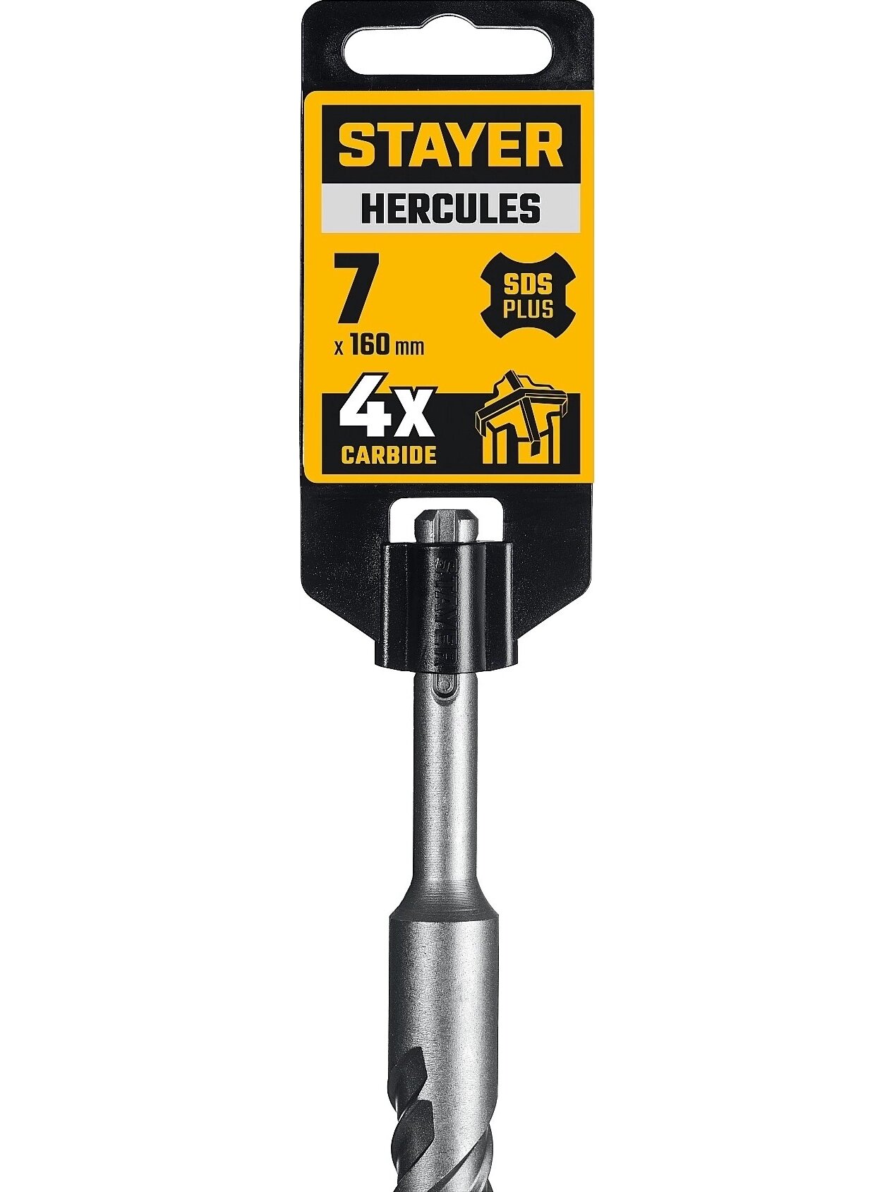 Бур SDS-plus STAYER HERCULES-4Х 7x160 мм — фото 1