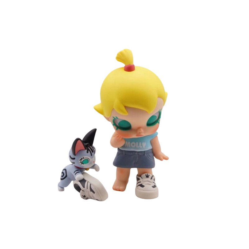Фигурки унисекс POP MART Baby Molly & Baby Tabby Series, Confirmed-Half of The Shoes for You (Open)