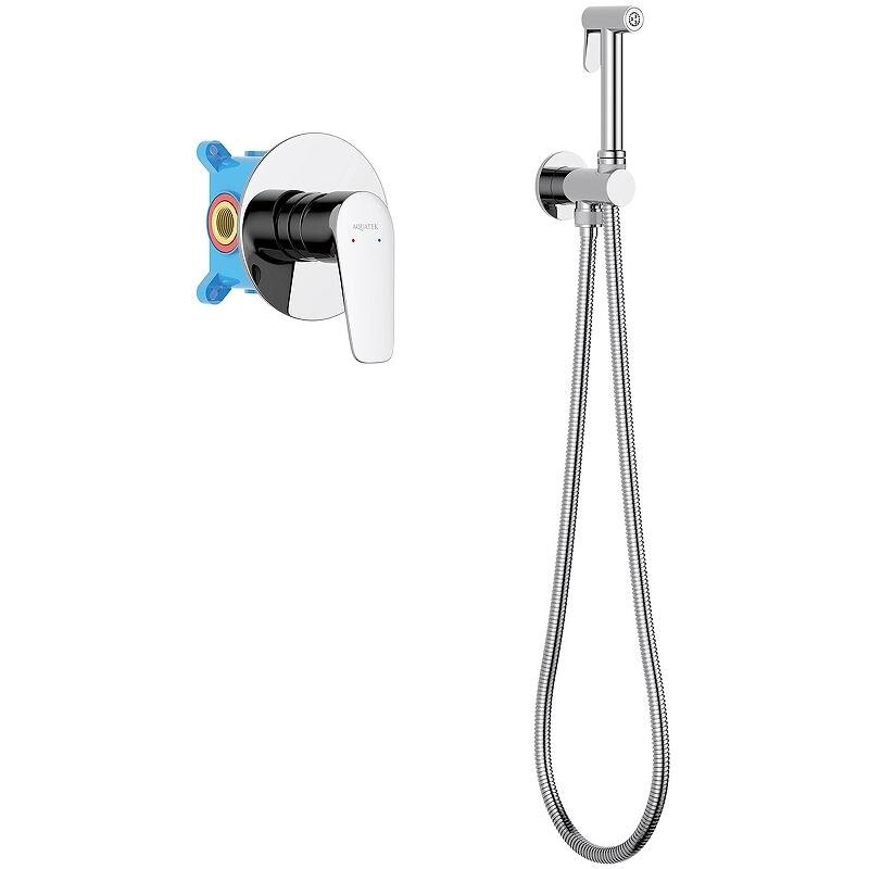 Гигиенический душ со смесителем Aquatek Бетта AQ1119CR Хром