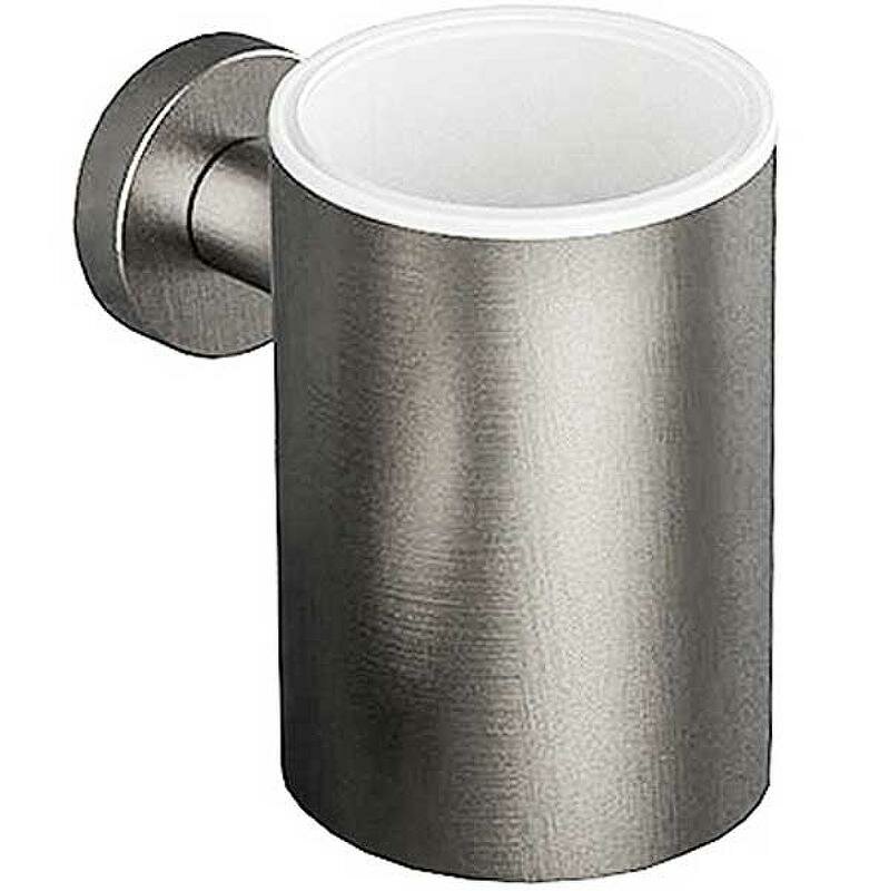 Стакан для зубных щеток Colombo Design Plus W4902. HPS1 Zirconium