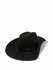 Шапка RUSLAN BAGINSKIY Logo-embroidered felt hat для девочек, размер S