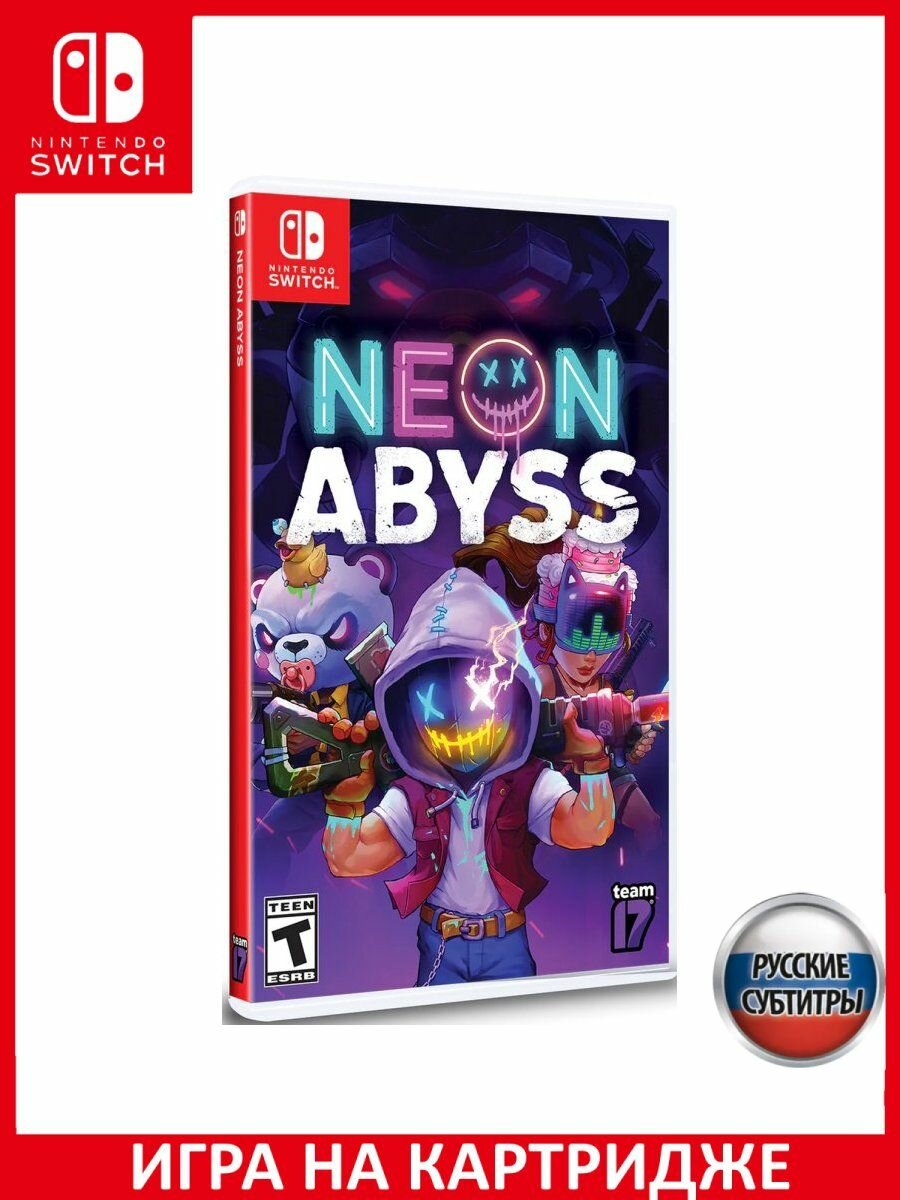 Игра Neon Abyss (Limited Run) Switch Русская Версия Картридж на Nintendo Switch