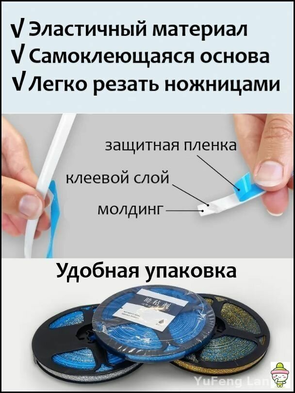 Молдинг для стен, Наружные, Под покраску, Полукруг, белый, 1 месяц, Китай, Декоративная лепнина — фото 1