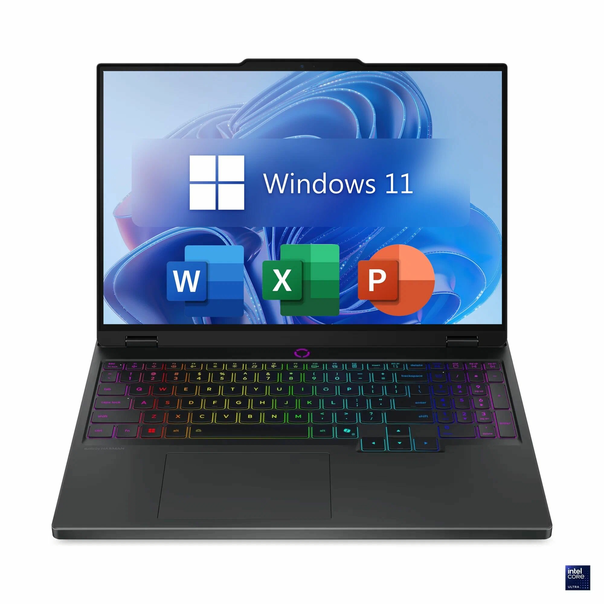 Lenovo Legion 5 OLED Gen 10 (2025), 2.5K (2560x1600), 165 Hz, 130% sRGB, Office 2021 Pro Plus Игровой ноутбук 15.1", Intel Core i7-13650HX, RAM 32 ГБ, SSD 1024 ГБ, NVIDIA GeForce RTX 5060 (8 Гб), Windows Pro, черный, темно-серый, Русская раскладка