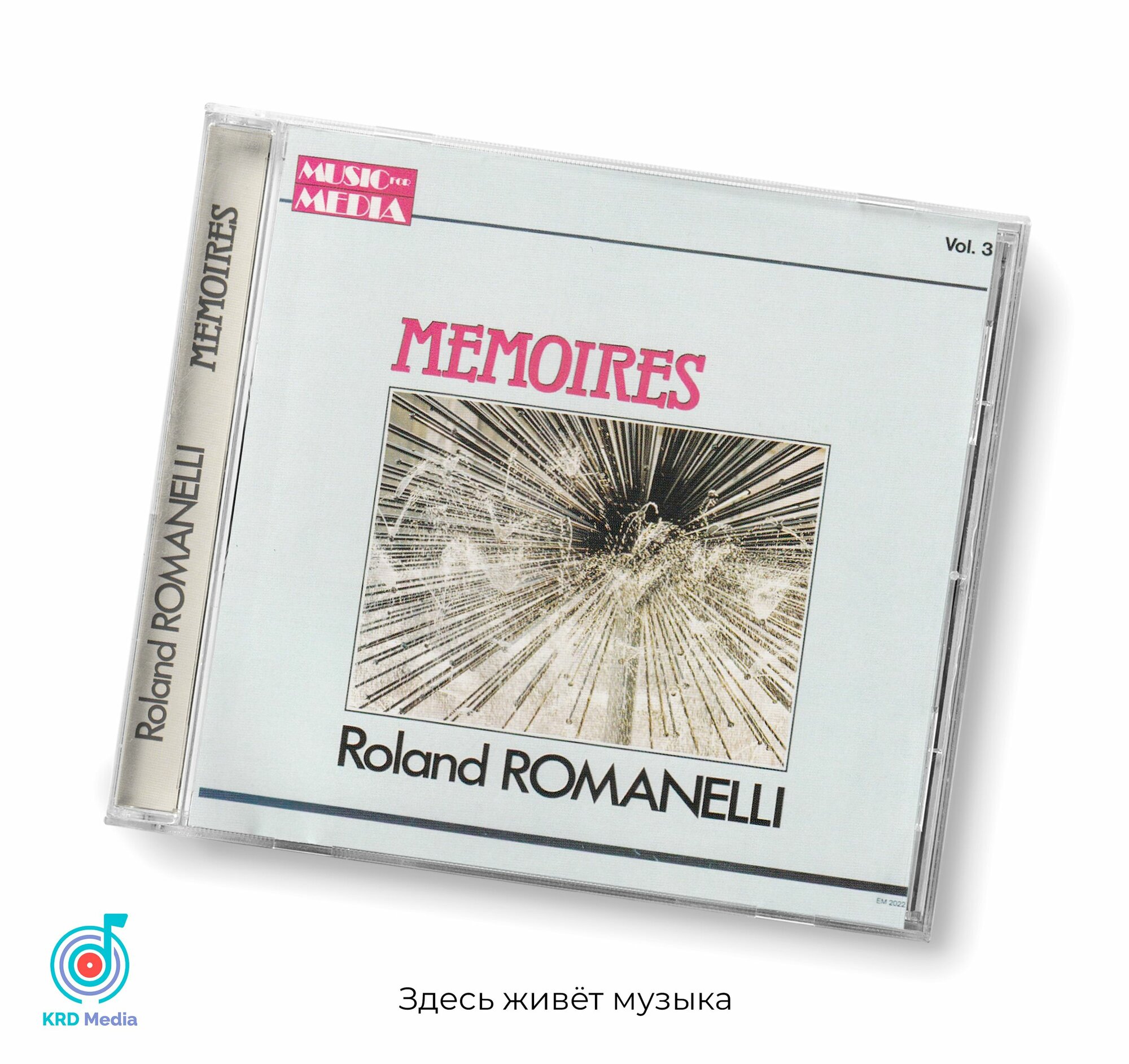 Roland Romanelli - Memoires, 1987, 4-page, CD-Аудио