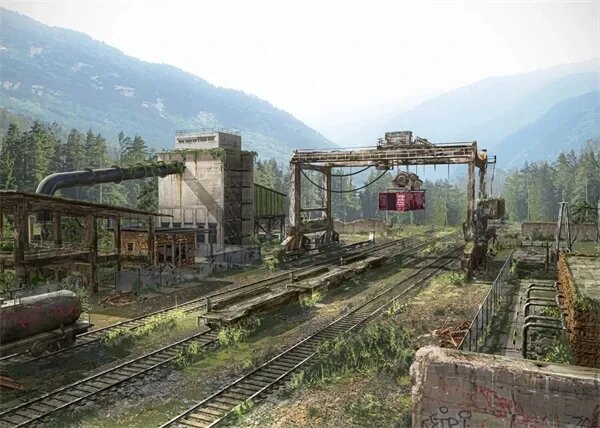 Печать на холсте RUST Survival, 30x40см, цвет 10