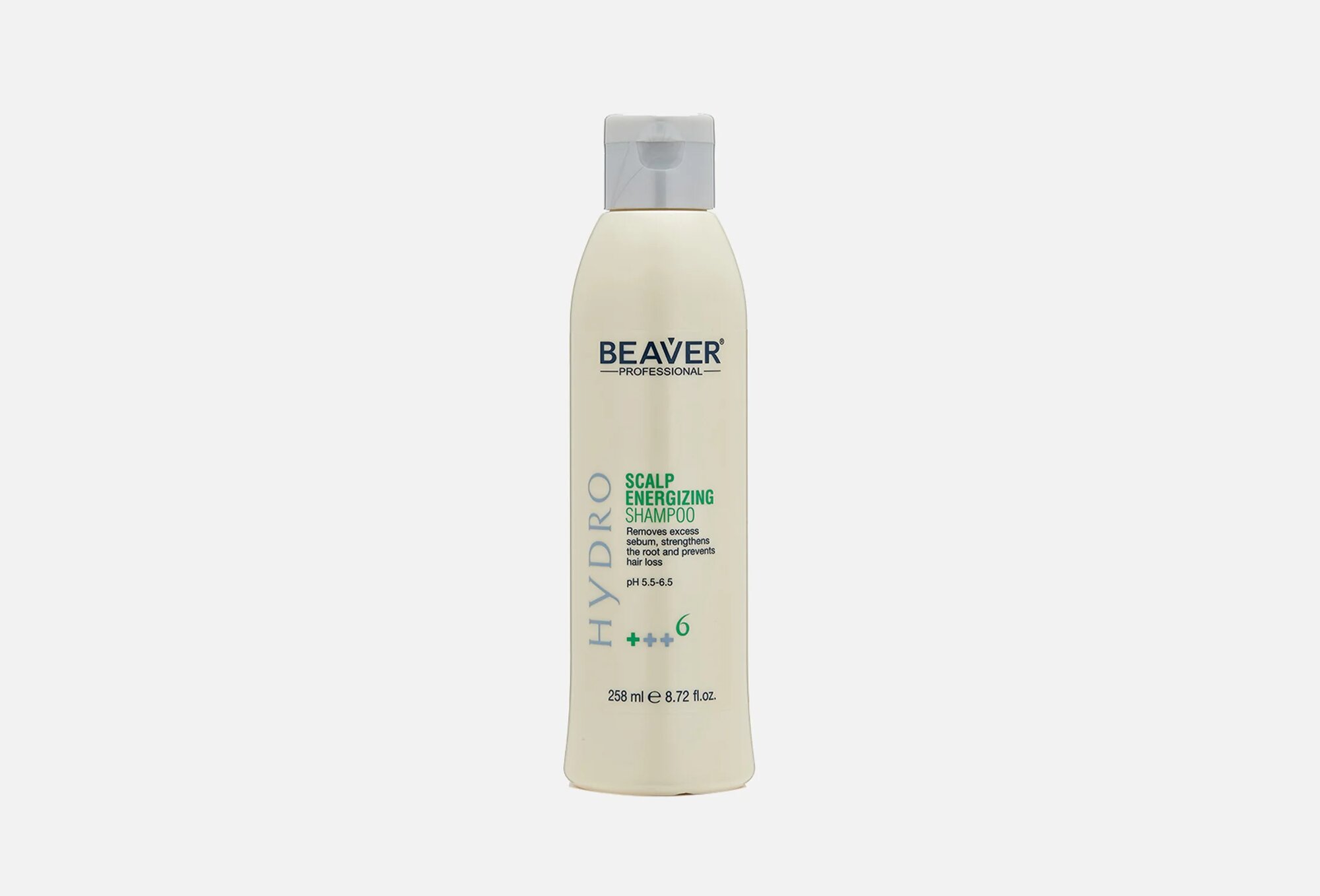 Шампунь BEAVER "Scalp Energizing", против выпадения, для женщин, гидролизованный кератин, 258мл