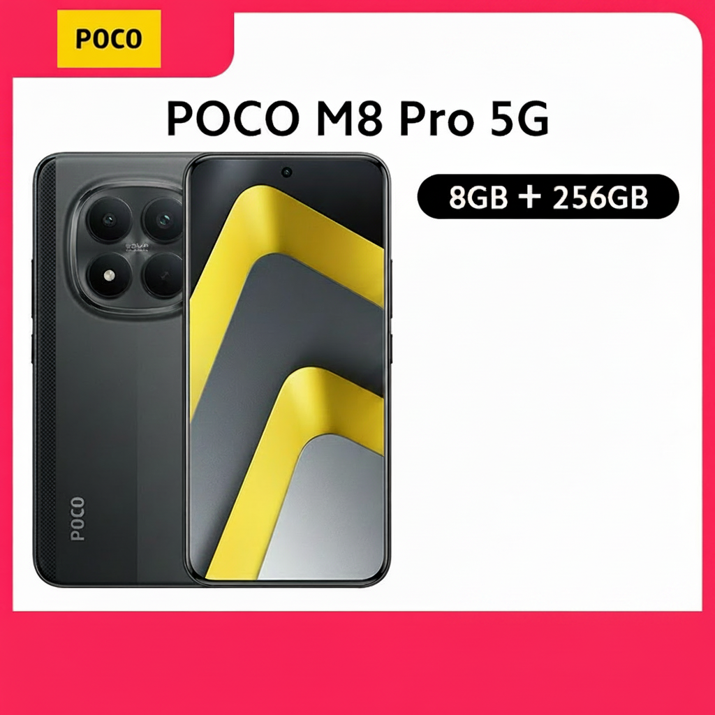 Смартфон Poco M8 Pro, 8/256ГБ, global