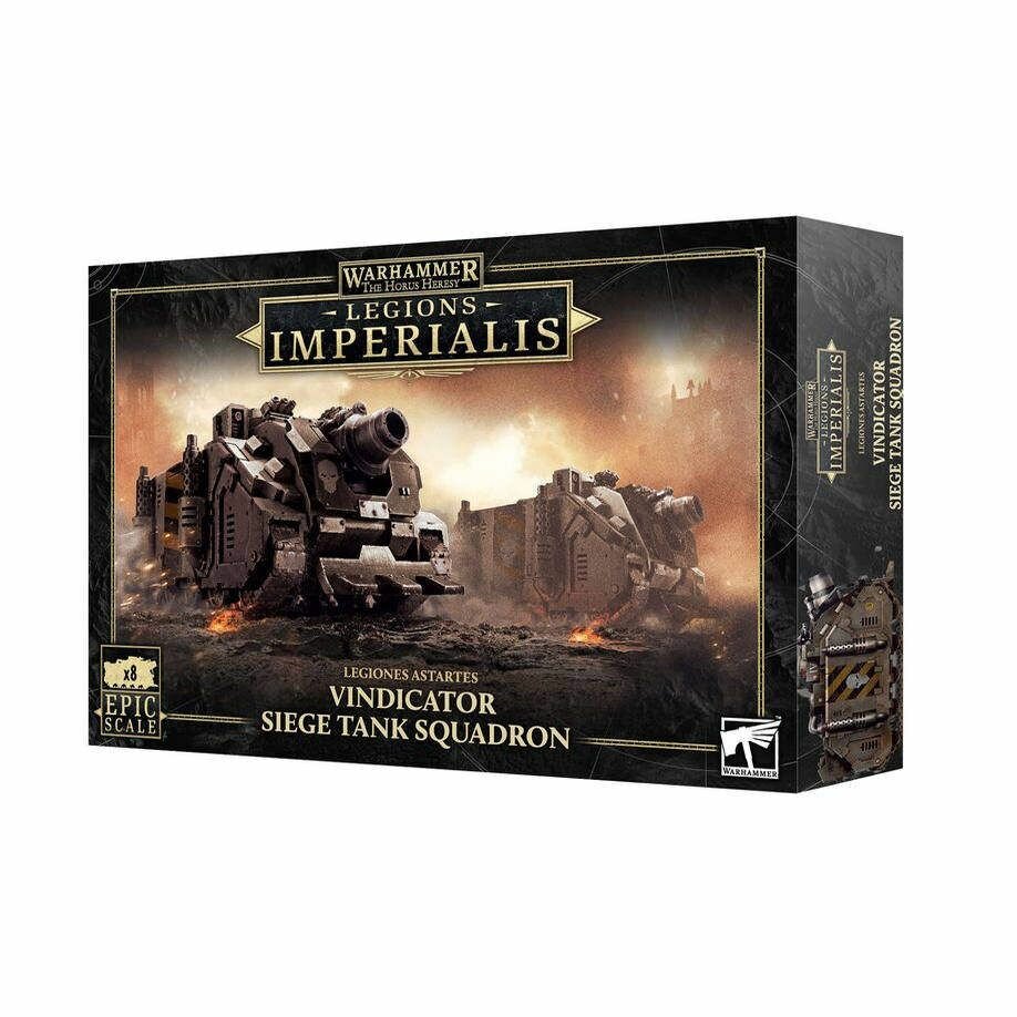 Warhammer 30K EPIC VINDICATOR SIEGE TANK SQD Отряд осадных танков Vindicator