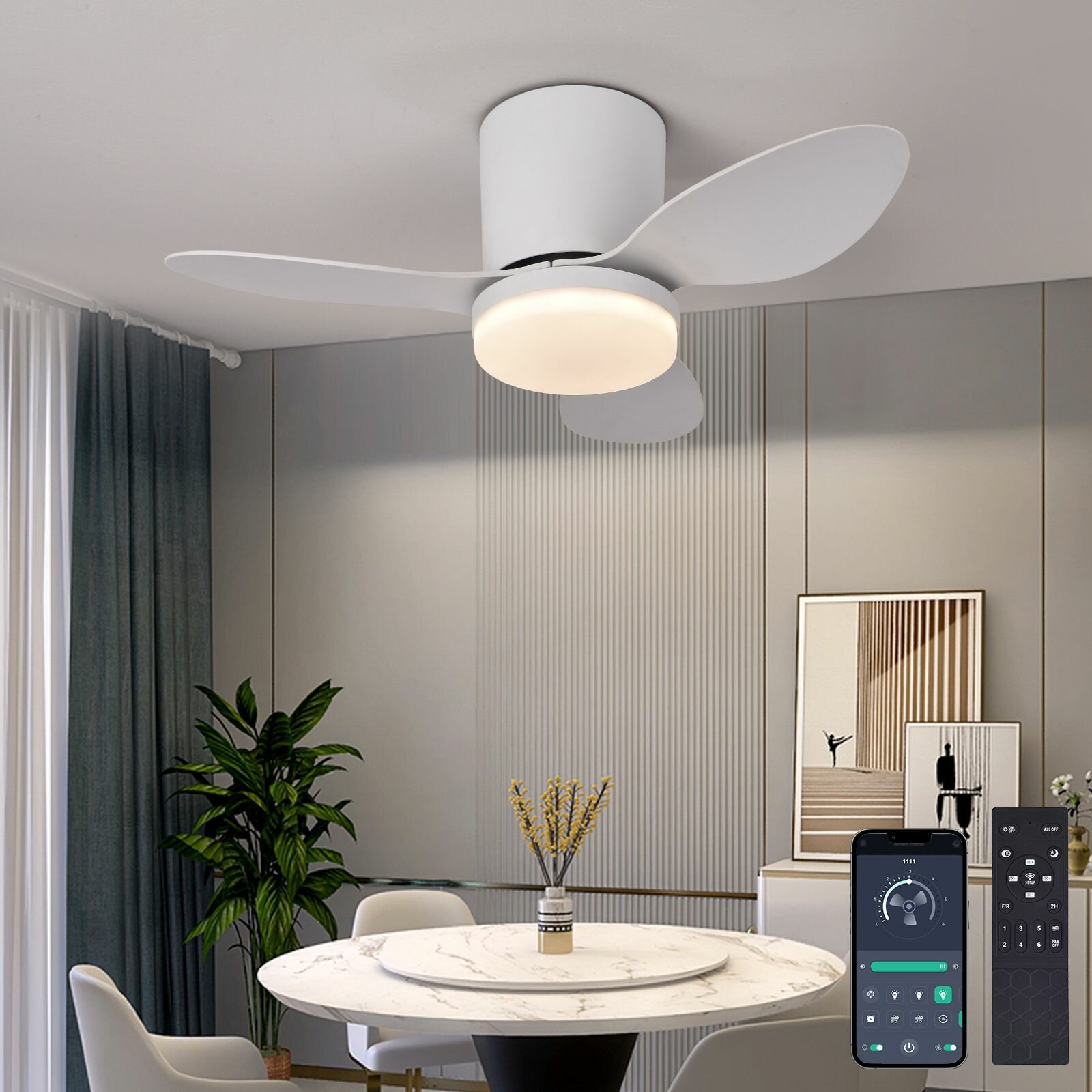 Люстра, LED, 40 Вт