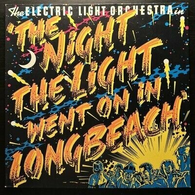 Виниловая пластинка Electric Light Orchestra - The Night The Light Went On (Германия 1974г.)