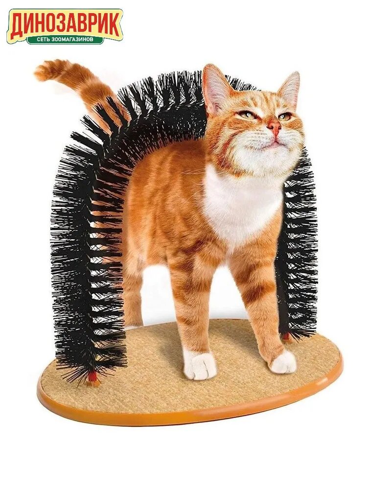 Когтеточка - чесалка Purrfect Arch для любых кошек (35 х 35см)