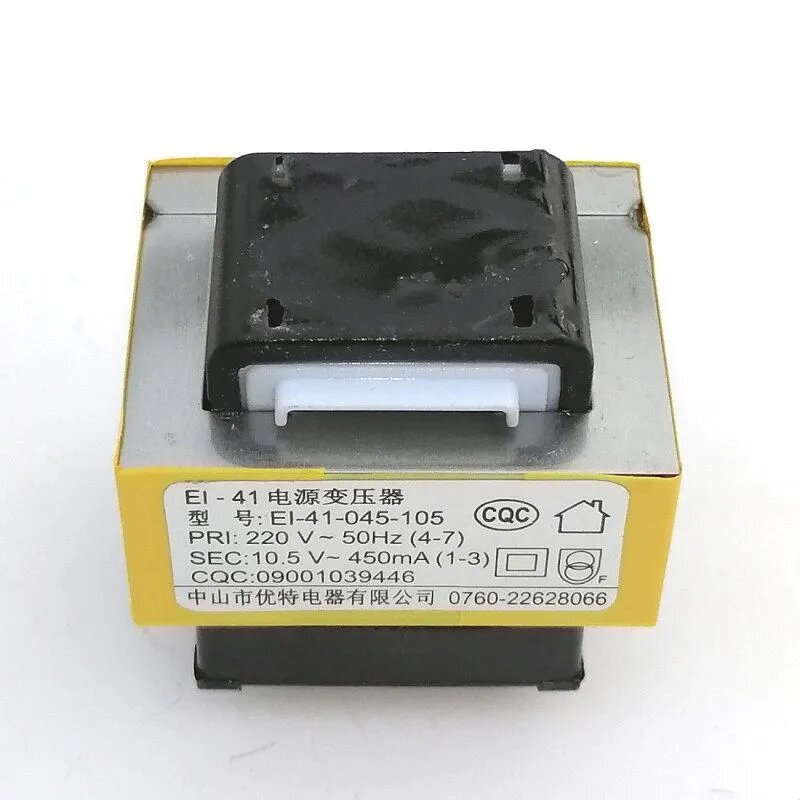 EI-41-045-105 трансформатор платы питания водонагревателя 10.5V450mA/7-контактный однобанковый выход
