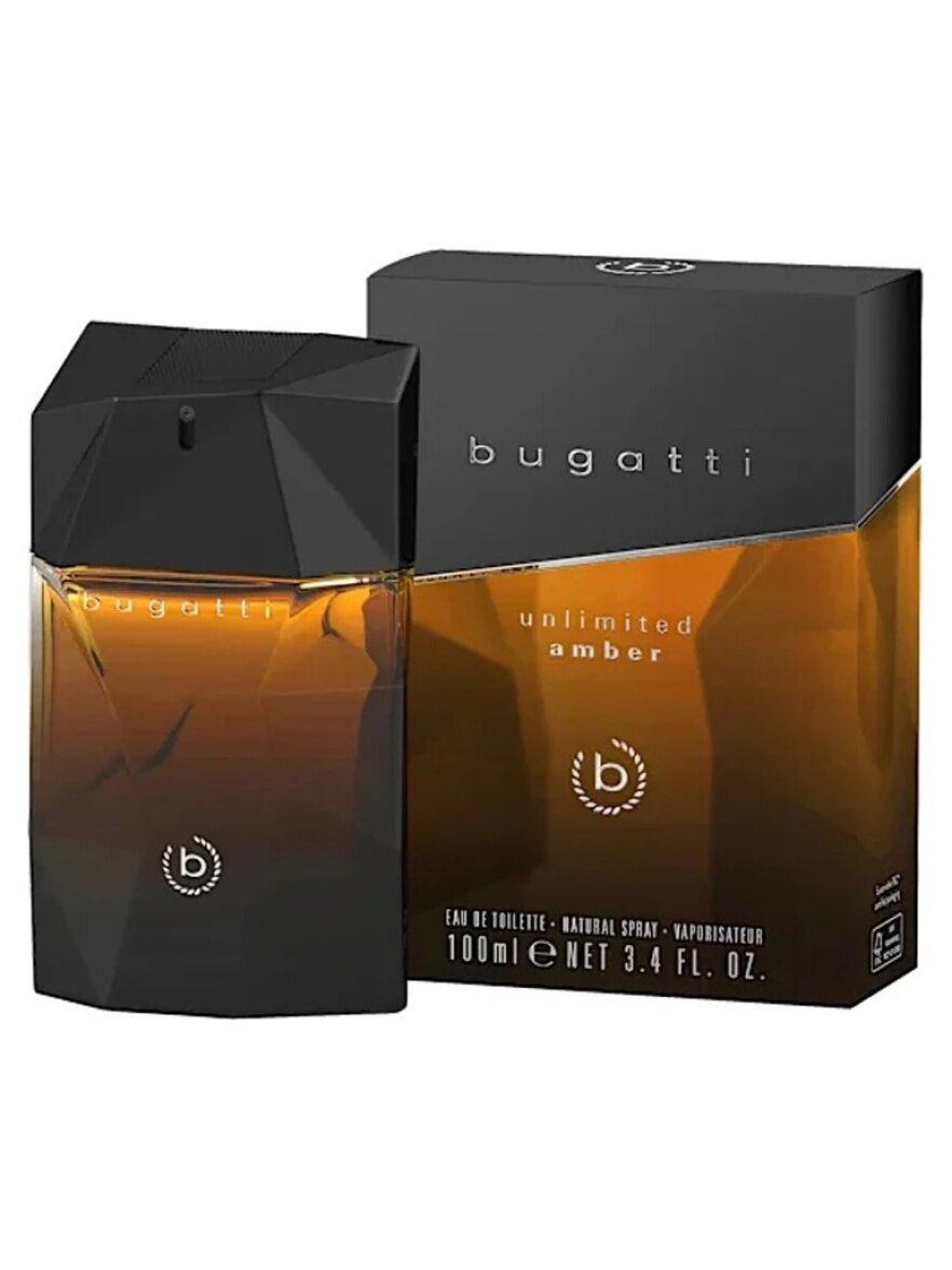 Мужская туалетная вода Bugatti! BUGATTI Unlimited Amber 100 мл