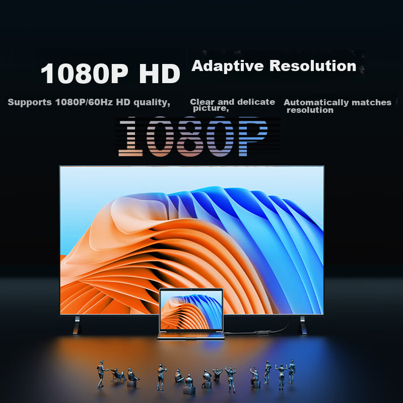 UGREEN HDMI в VGA конвертер с аудио и питанием черная алюминиевая оболочка для ПК ноутбуков ТВ-боксов Модель：HDMI в VGA