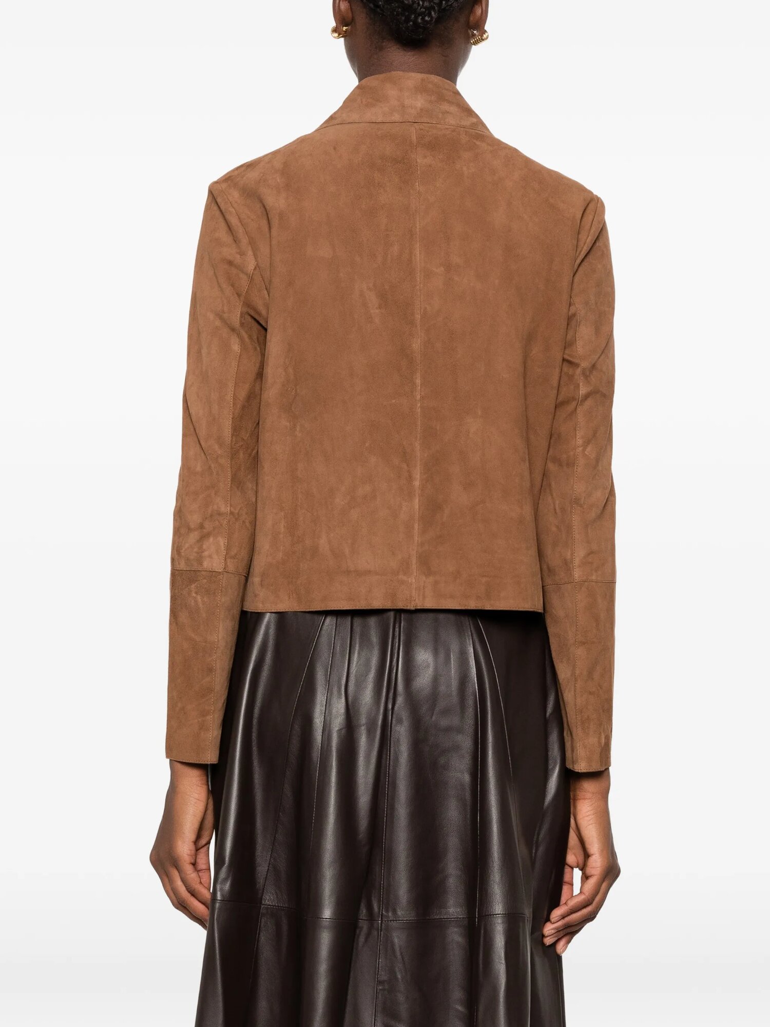 Куртка Arma Suede button-front jacket, размер 40 — фото 1