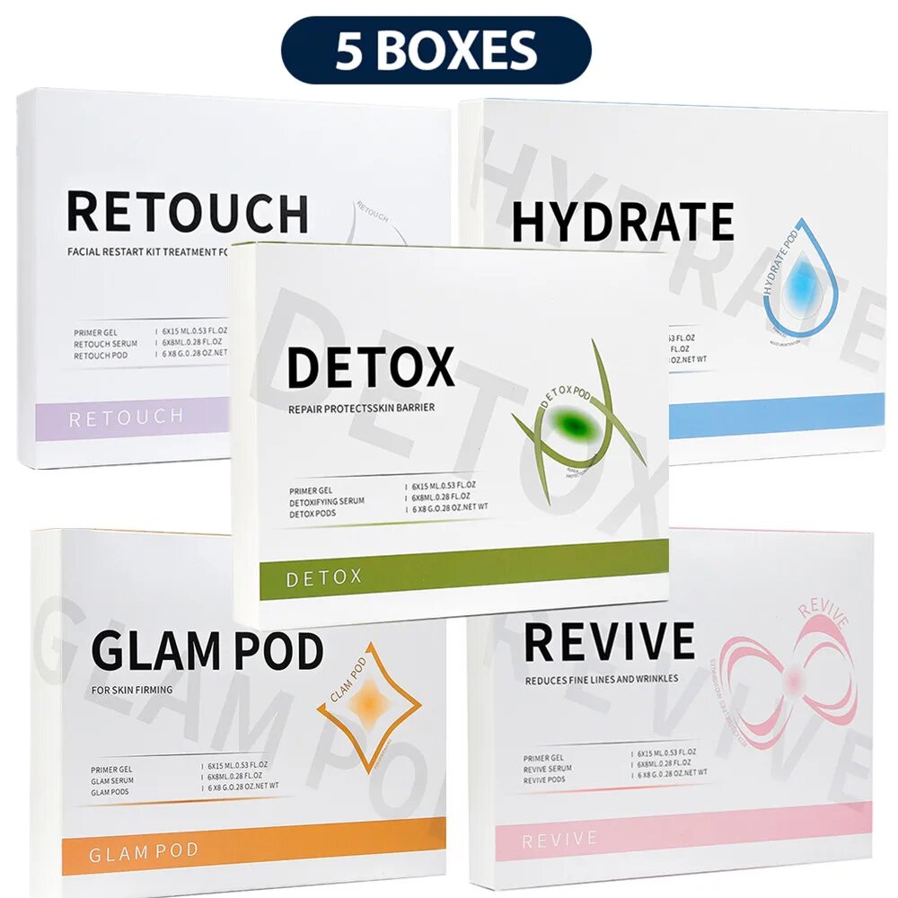 Сыворотка для лица Glam Revive Hydrate Detox Illuminate Set-7