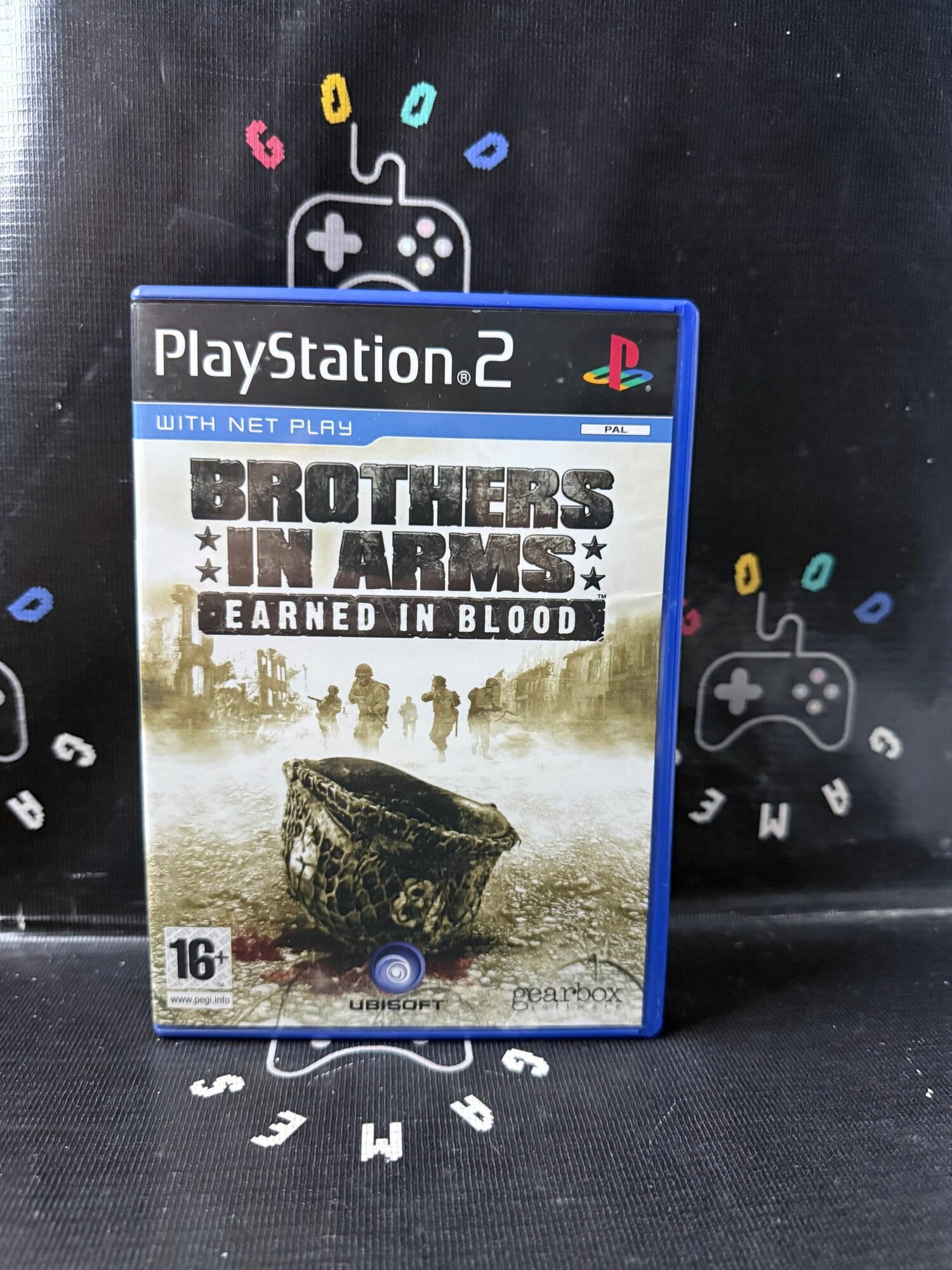 Игра Brothers in Arms Earned in blood ps2
