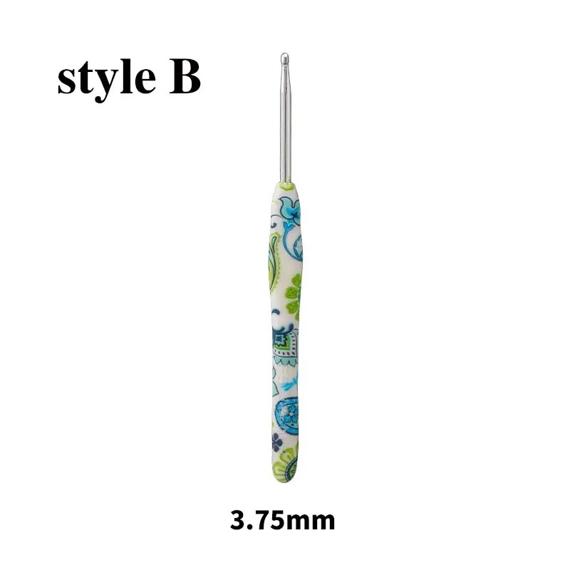 Крючки для вязания крючком из нержавеющей стали 2,25-10 мм 1pcs Style B 3.75mm