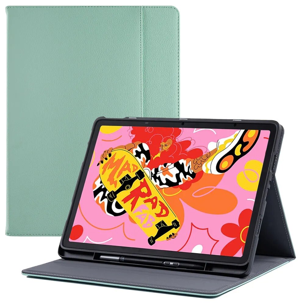 Чехол для XPPen Magic Drawing Pad 12.2, многорагловая подставка для просмотра, чехол из искусственной кожи с держателем для ручки, карман, автоматический сон/пробуждение