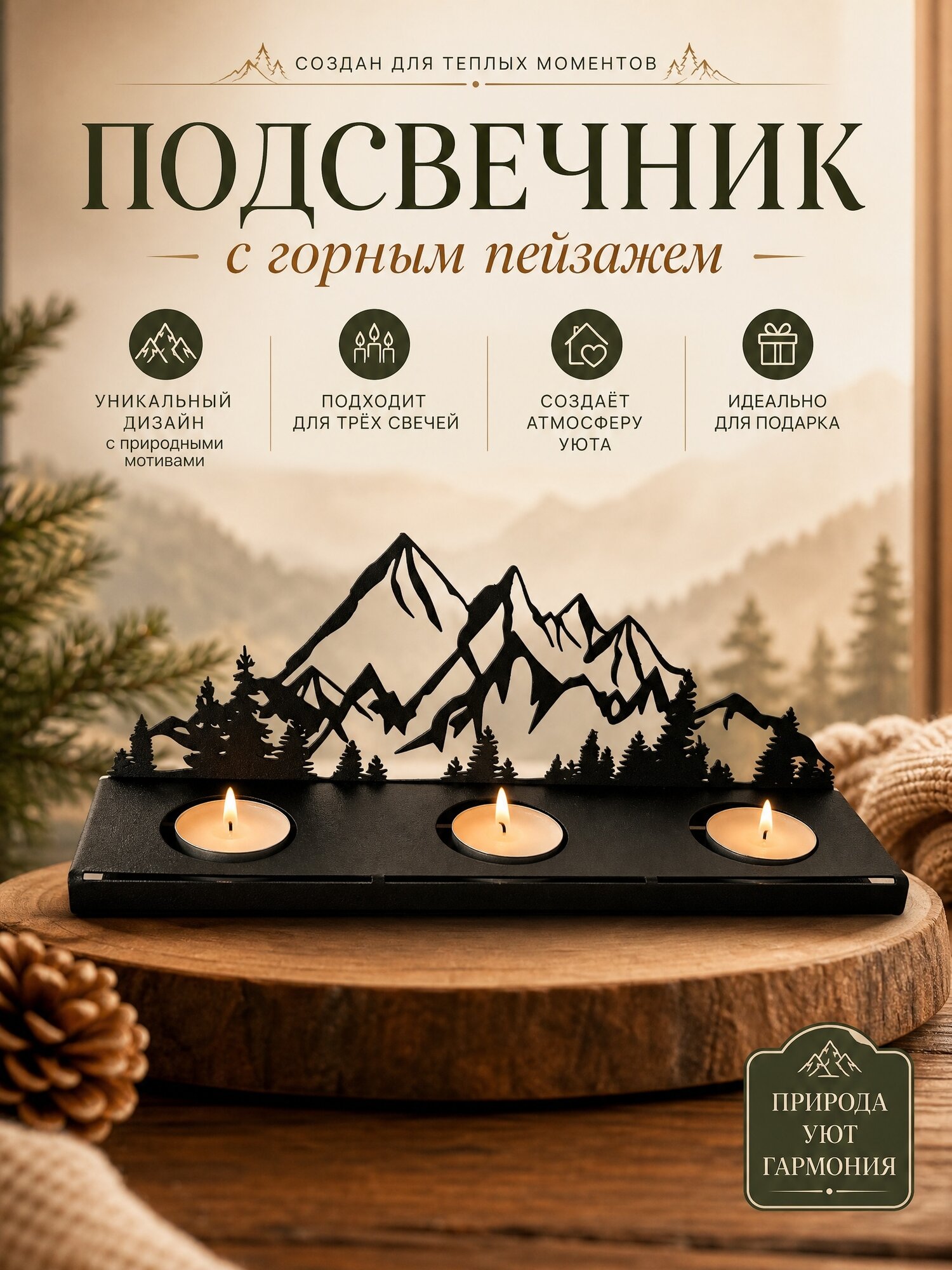 Подсвечник горы