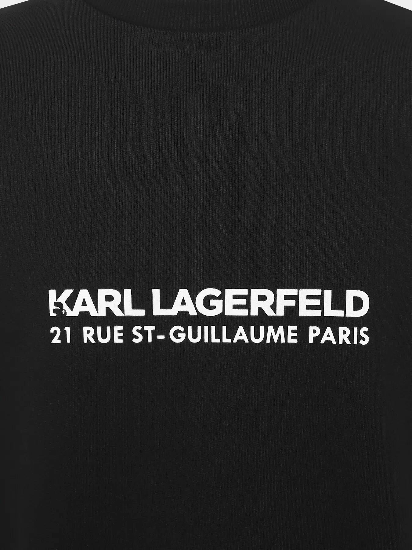 Свитшот Karl Lagerfeld, размер XXXL, , черный — фото 1