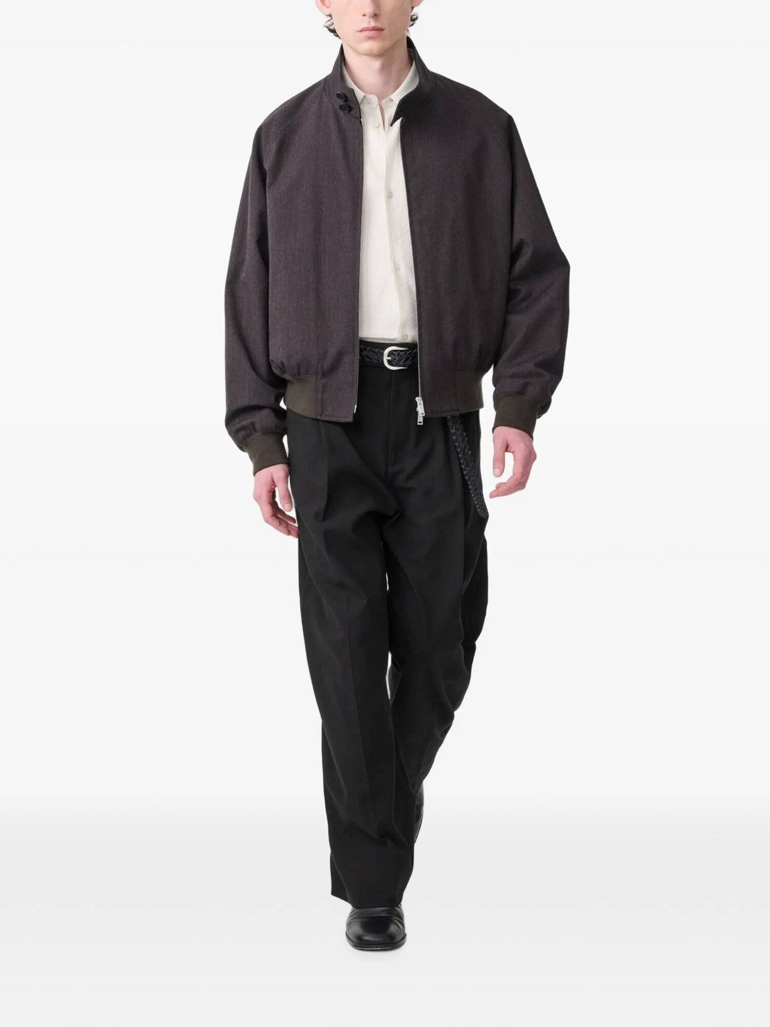 Куртка Studio Nicholson Over wool-cotton twill jacket, размер 44 — фото 1