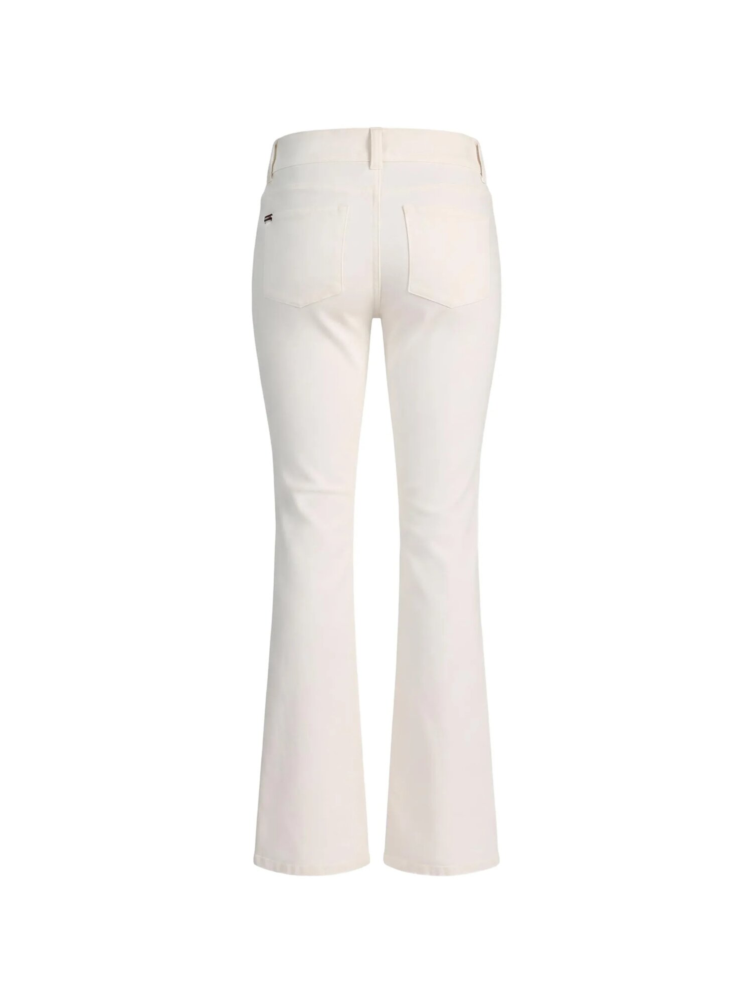 Джинсы Alice+Olivia Kai flared jeans, размер 34, бежевый/белый — фото 1
