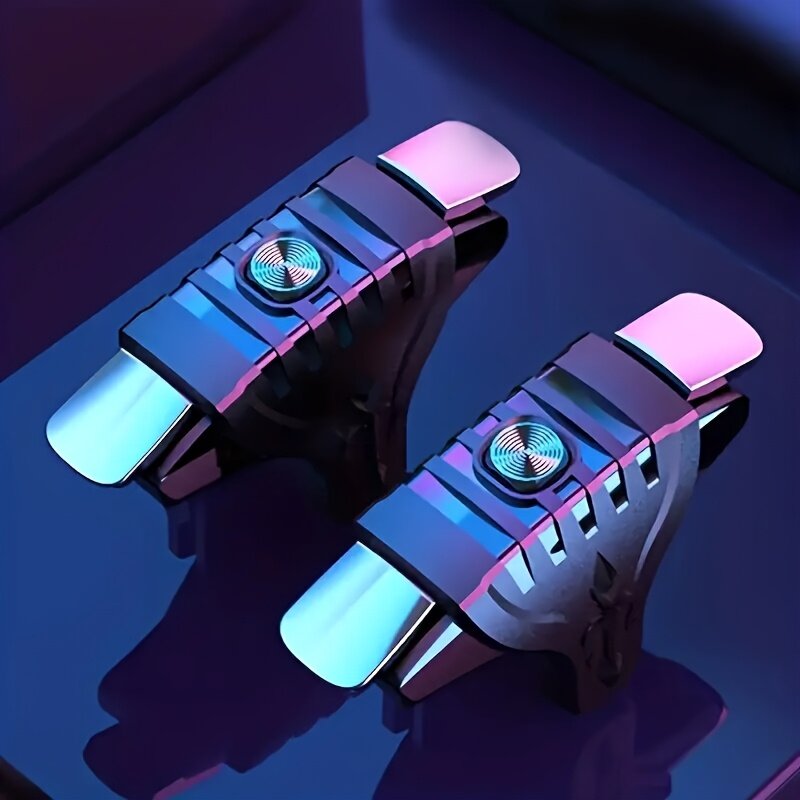 Триггеры для мобильных игр на смартфон, комплект из 2 шт, черные