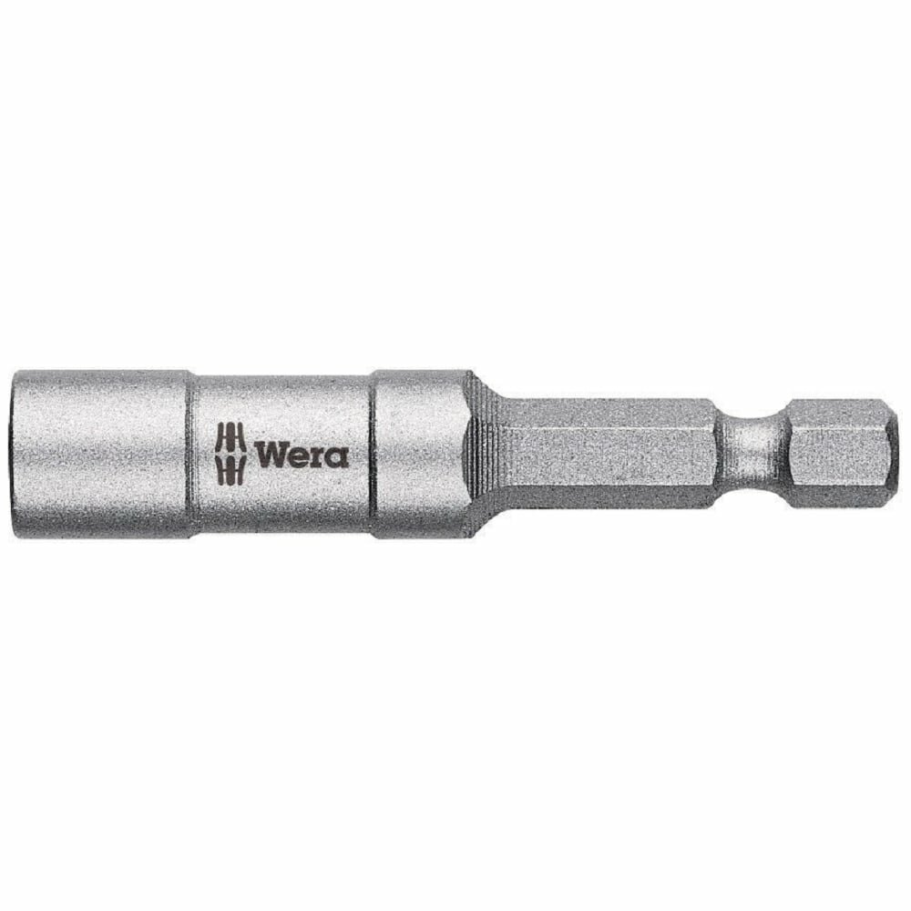 890/4/1 битодержатель универсальный с пружинным стопорным кольцом WERA 1/4 E6.3, 57 мм WE-052575